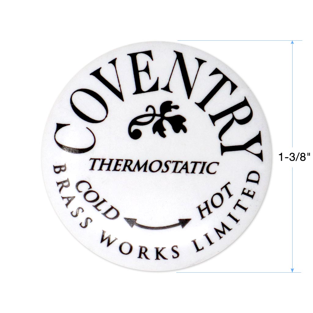 Ceramic Button for Coventry Brassworks 3/4" Thermostatic Temperature C ...