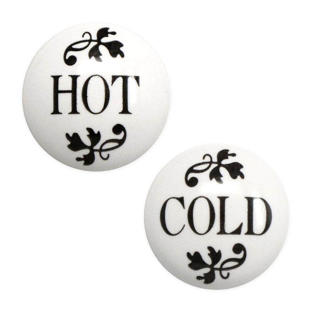 Coventry Brassworks Bundle of Hot and Cold Ceramic Buttons Only (No Me ...